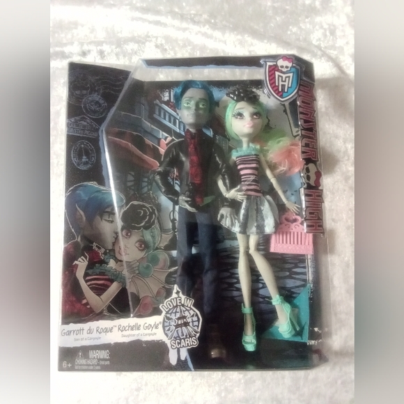 monster high | Toys | Monster High Garret De Roque And Rochelle Goyle ...
